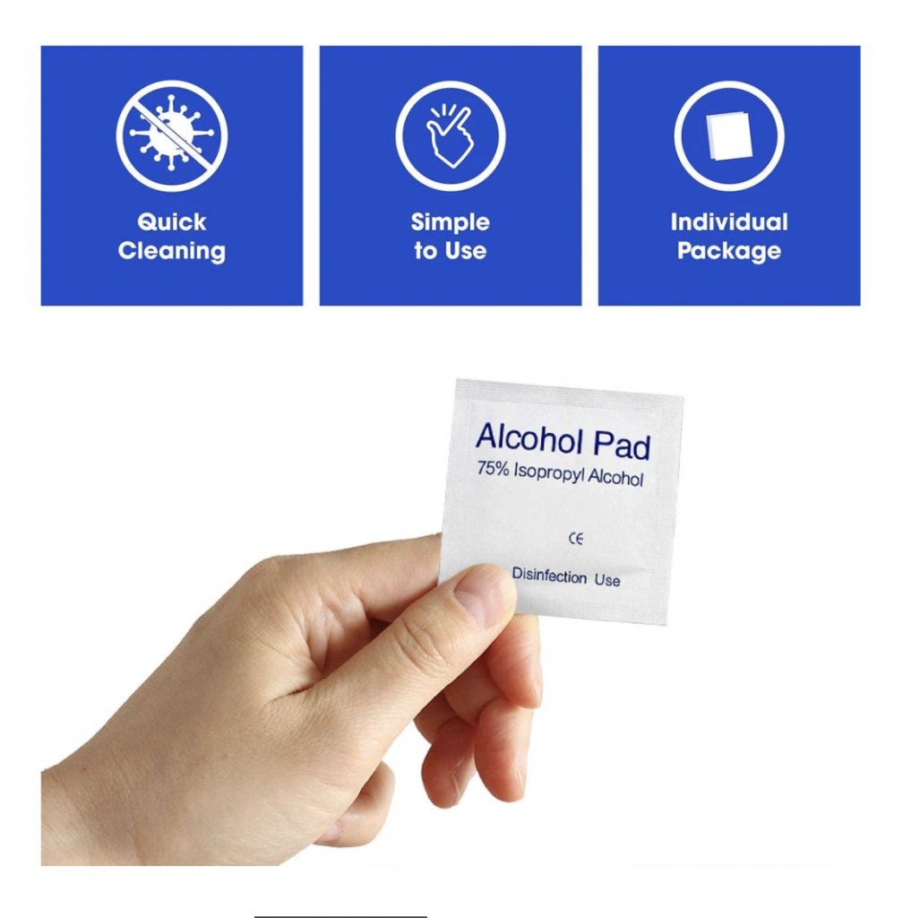 Alcohol Wipes (Box of 100) – masterMRO