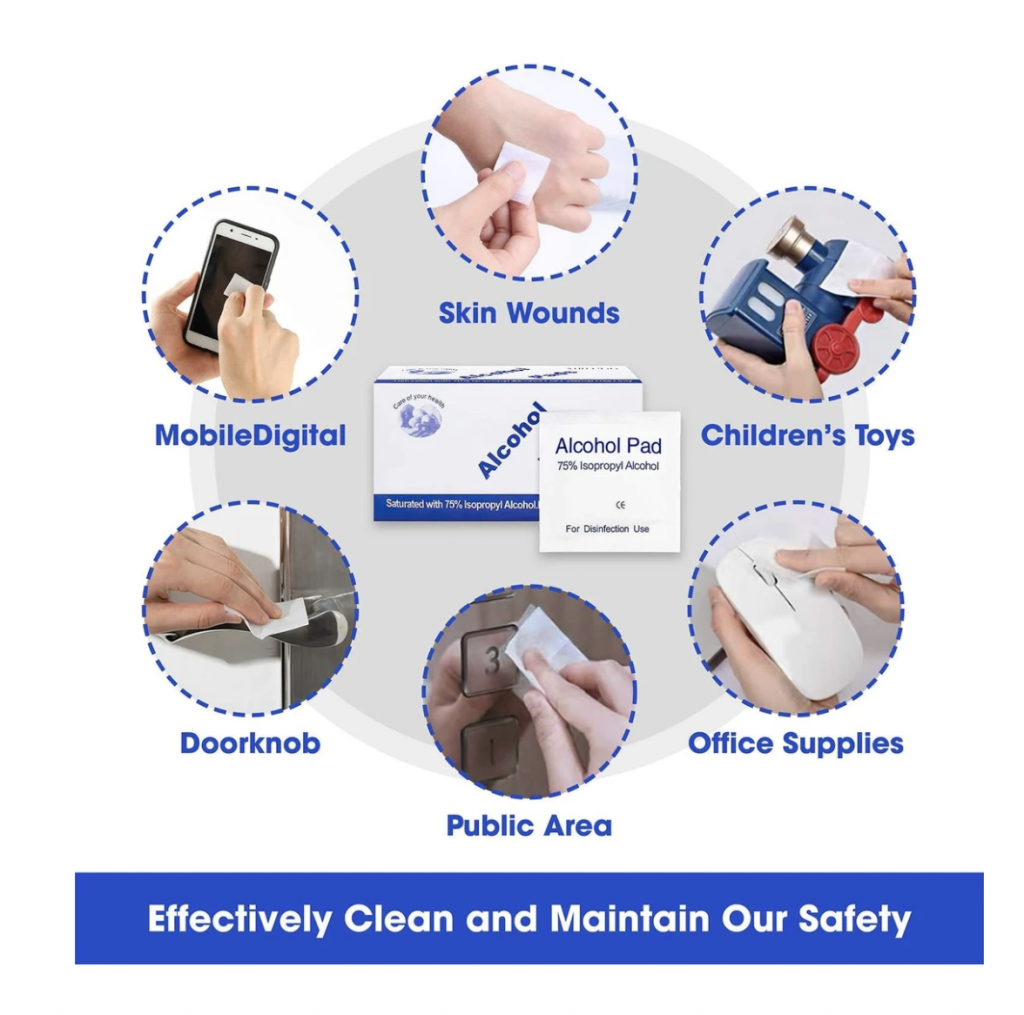 Alcohol Wipes (Box of 100) – masterMRO